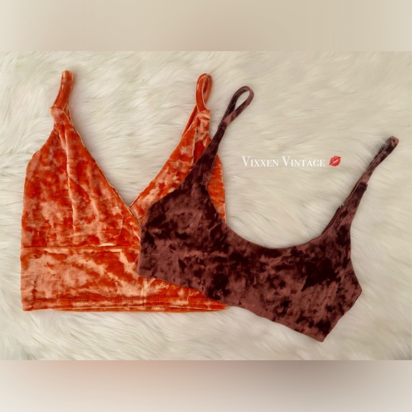 Urban Outfitters | Intimates & Sleepwear | Assorted Crushed Velvet ...